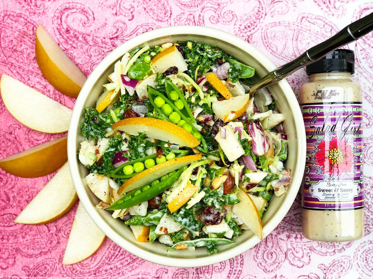 Asian Pear Chop Salad – Salad Girl Organics
