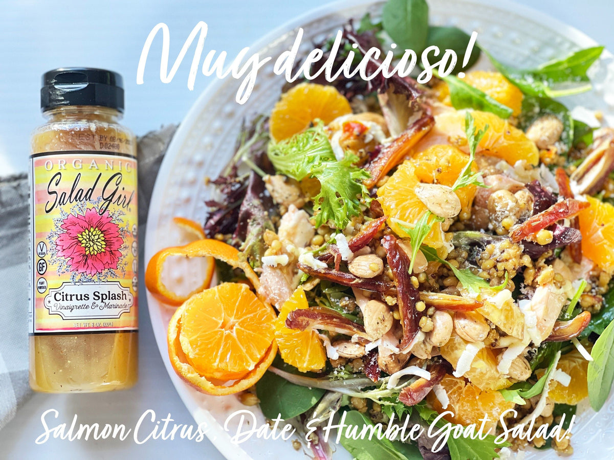 Salmon Citrus Salad – Salad Girl Organics