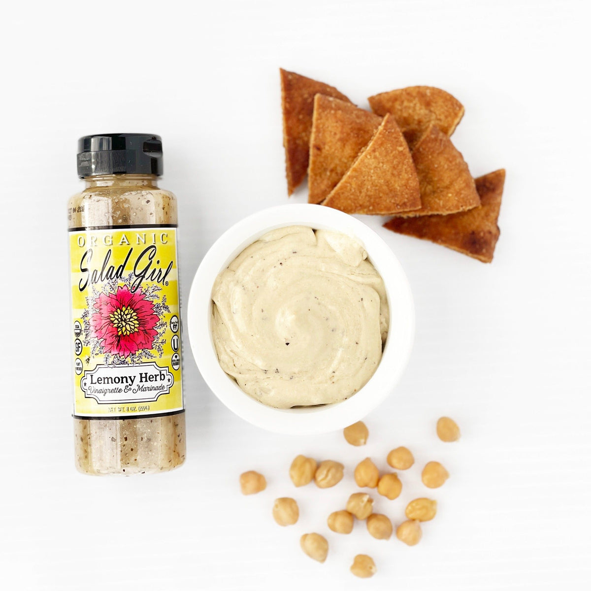 Lemony Yummus Dip – Salad Girl Organics