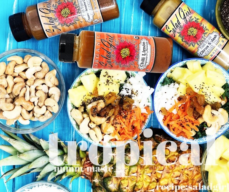 Tropical Buddha Bowl – Salad Girl Organics