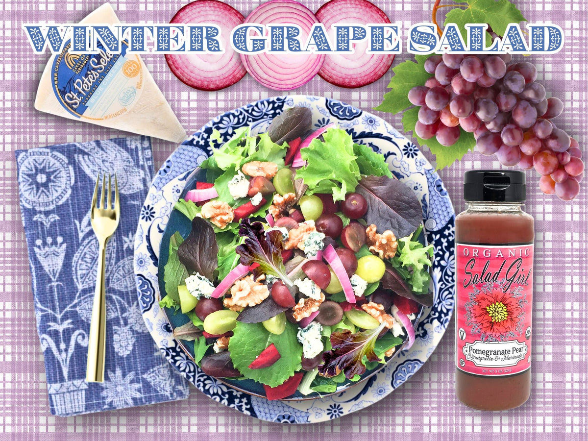 Winter Grape Salad – Salad Girl Organics