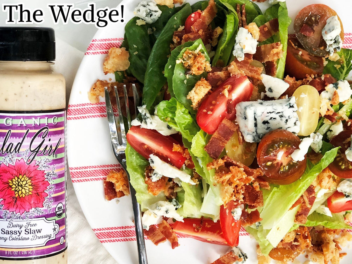 The Sassiest Wedge Salad – Salad Girl Organics